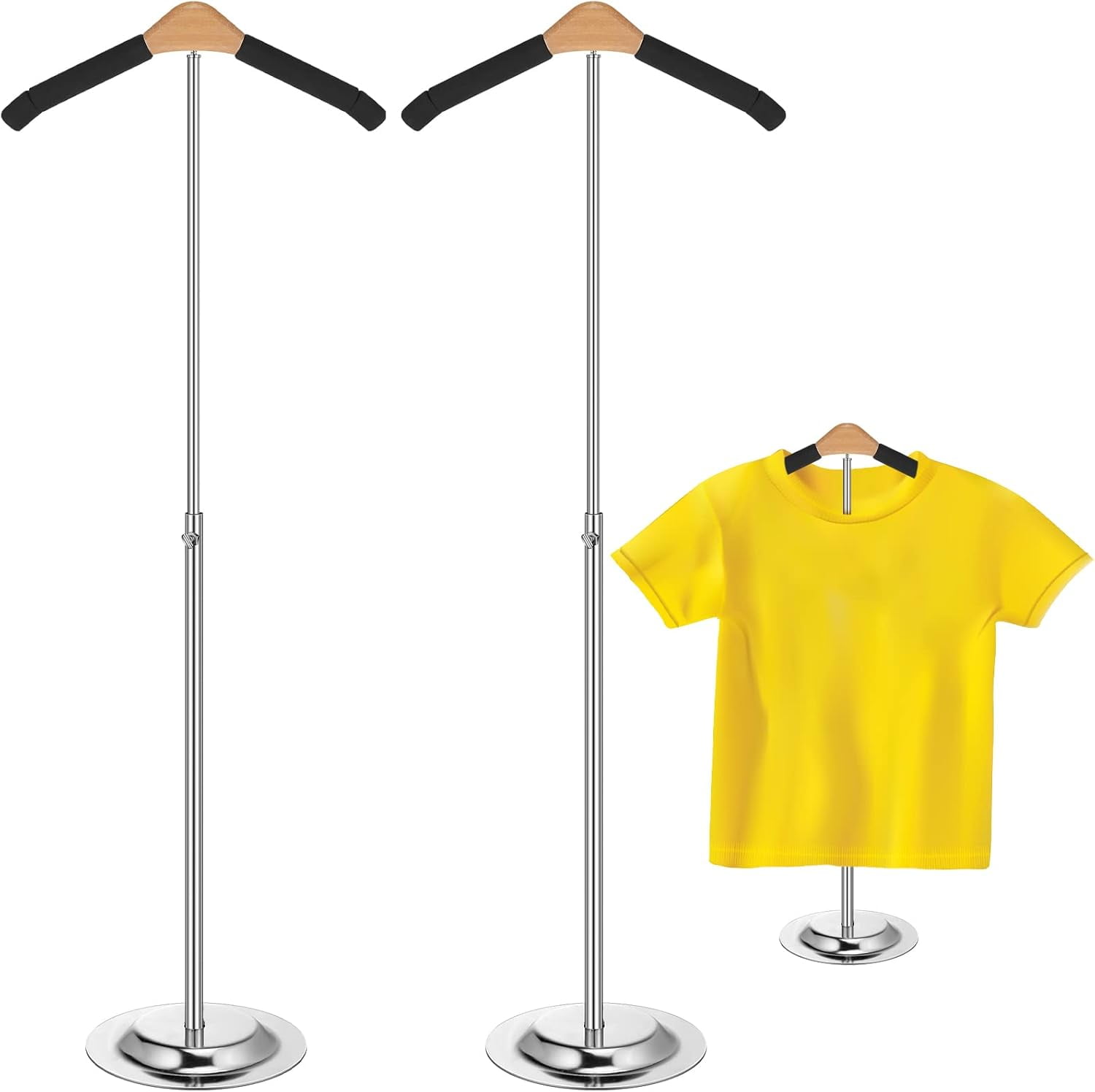 Adjustable Child T-Shirt Display Stand with Flexible Shoulder Shirt ...