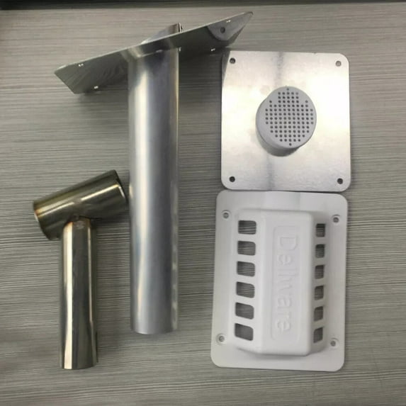 Adjustable Chimney Flue Gas Vent Pipe All Aluminum Vent Propane ...