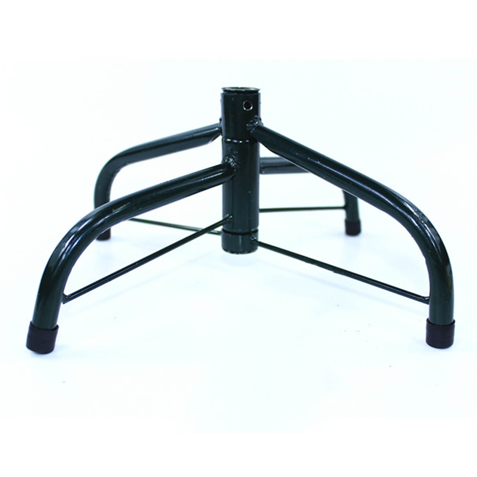 Adjustable Christmas Tree Stand with Iron Legs - Green Base for 30/35 ...