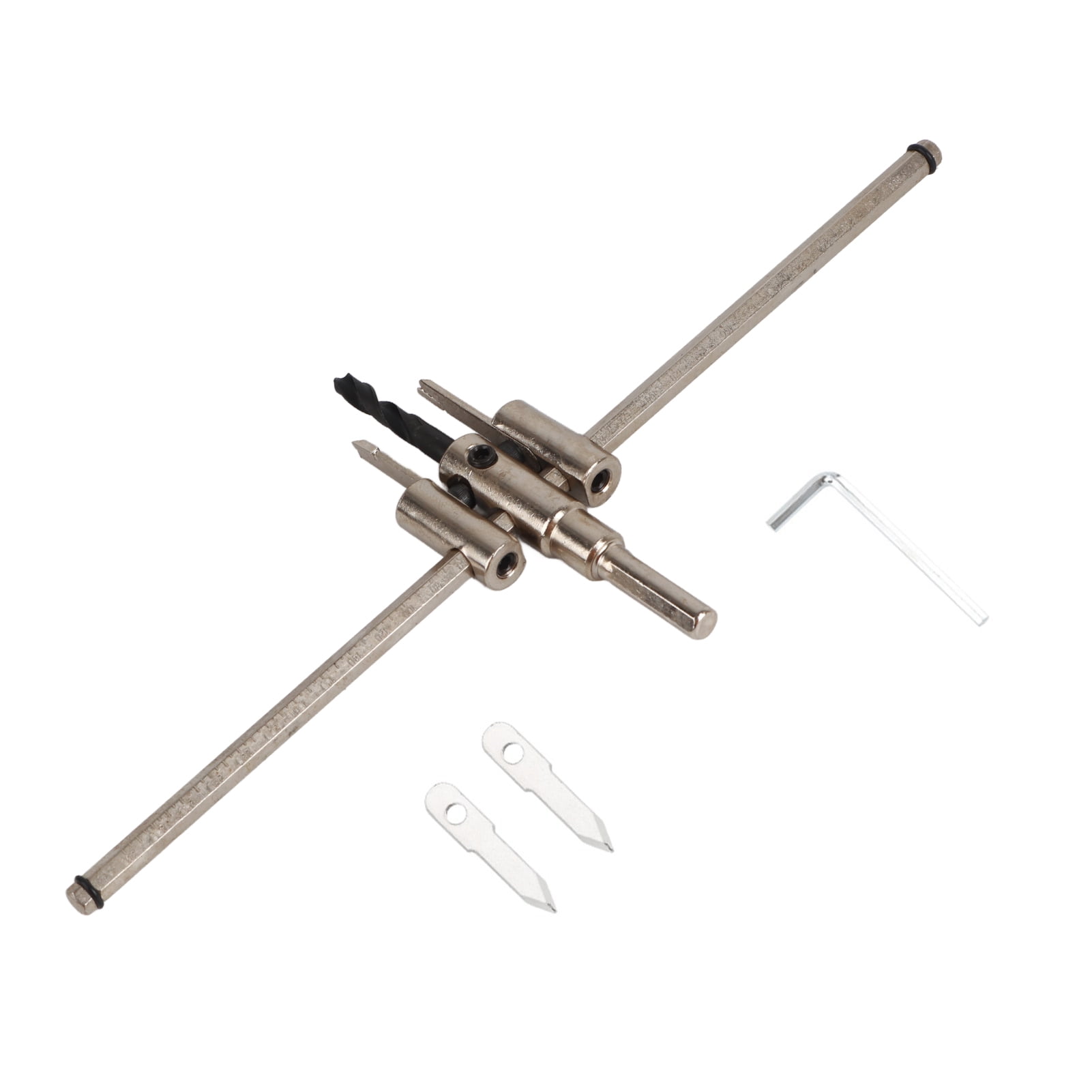 Adjustable Circle Hole Saw Cutter - 30-300mm Wood Cutter Drill Bits Set ...