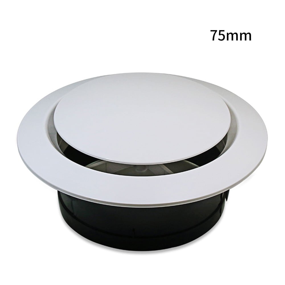 Adjustable Circular Air Vent Diffuser,ABS Round Outlet for Ceiling,Wall ...