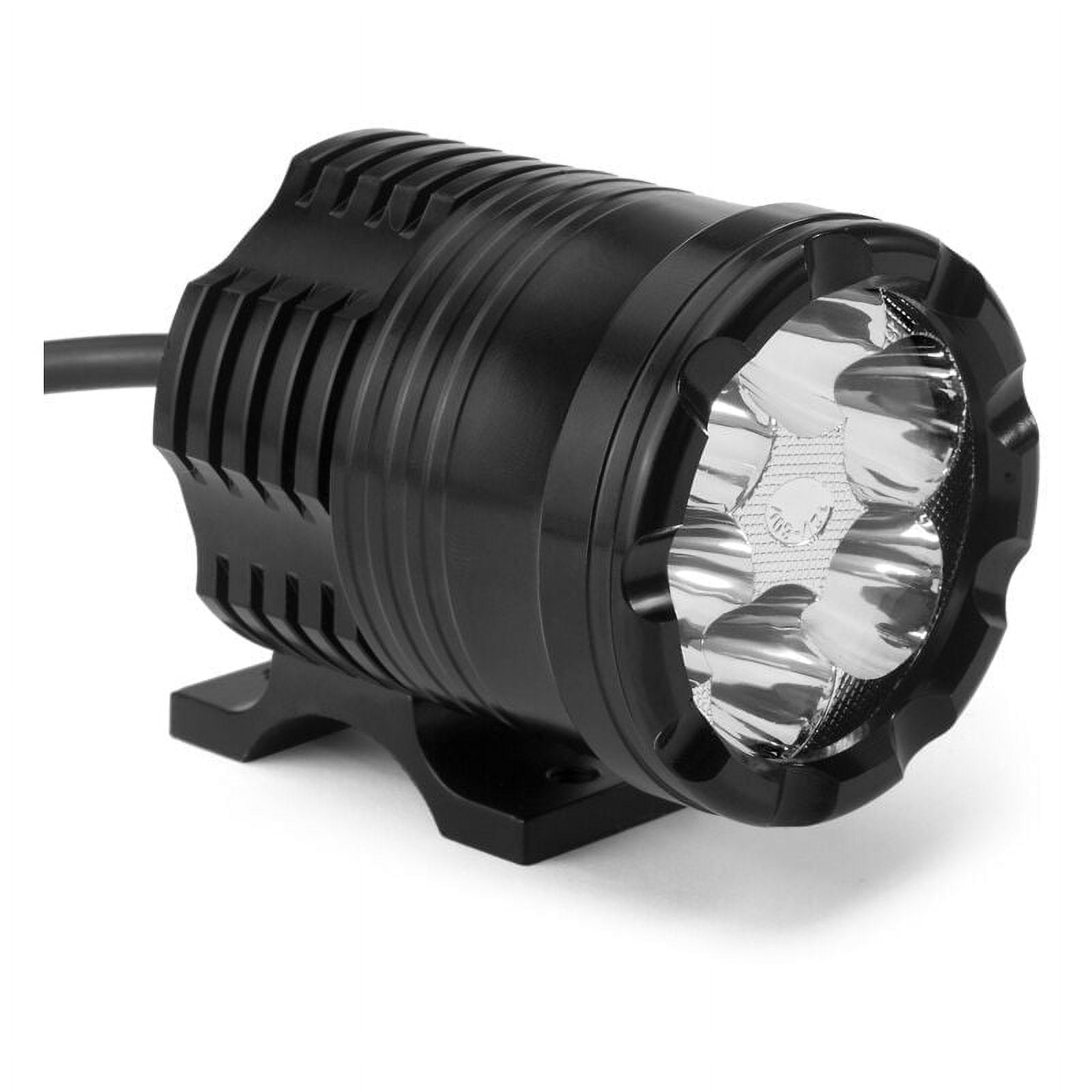 Adjustable Clamp Motorcycle Headlights, 2X Great Luminous Efficiency ...