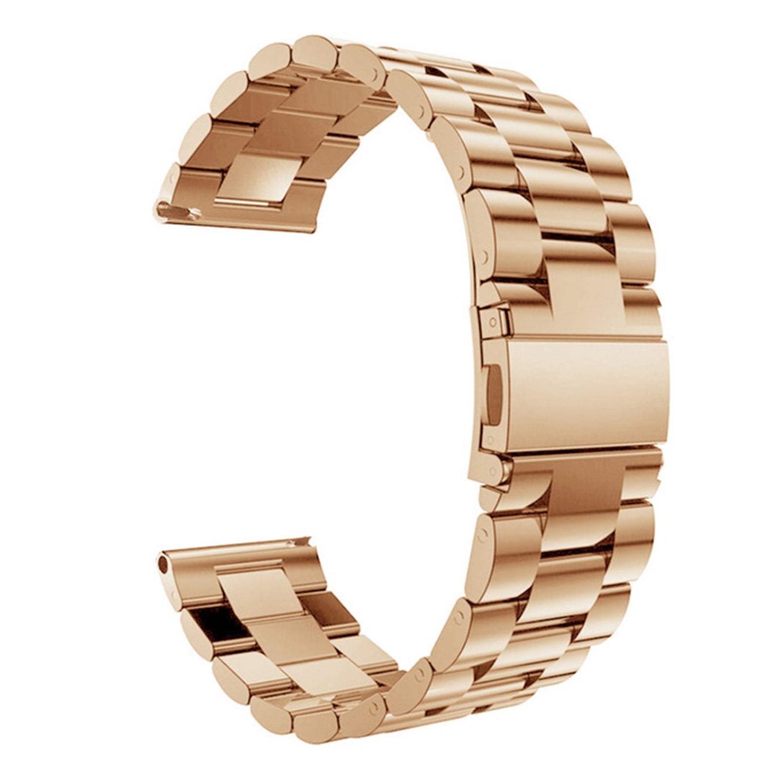 Adjustable Classic Wristband Bracelet Stainless Steel Metal Replacement ...