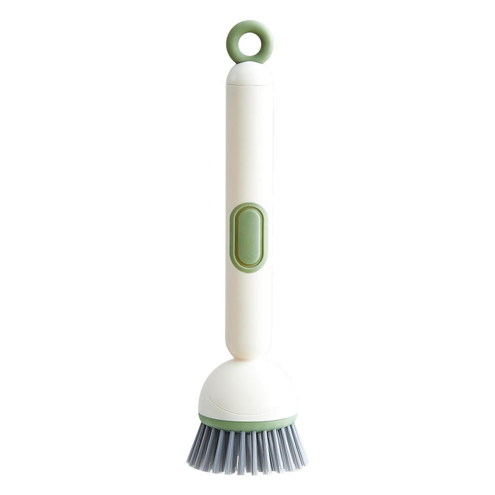 Adjustable Cleaning Brush with Liquid Dispenser, 6-Level Adjustable ...