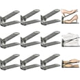 Adjustable Clear Shoe Slots Organizer, Space-Saving Shoe Stacker Rack ...