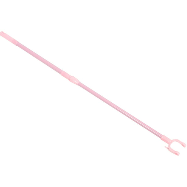 Adjustable Closet Pole Long Reach Pole Hook Telescopic Clothes Reach ...