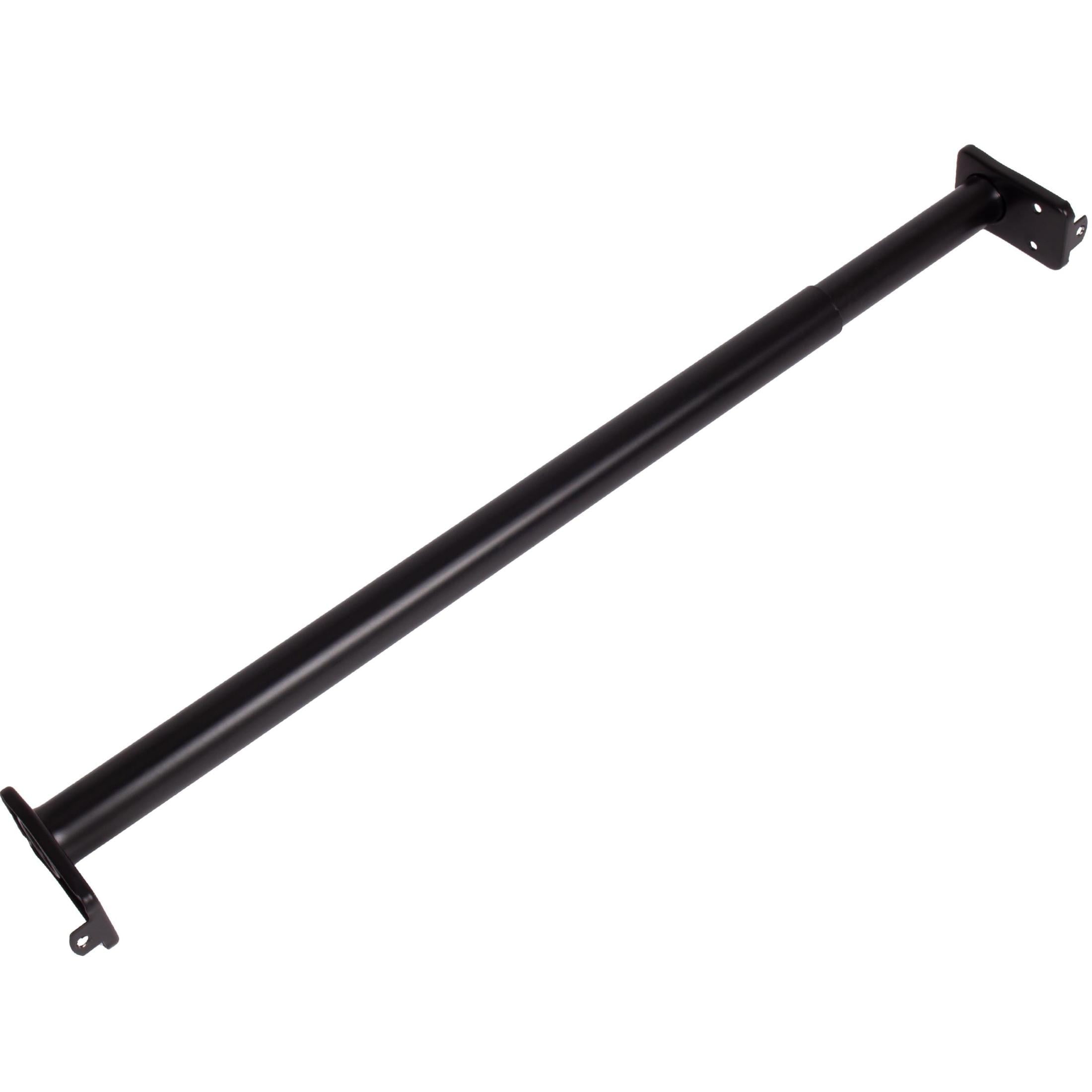Adjustable Closet Rod, Adjusts from 30" to 48", Matte Black by Stone ...