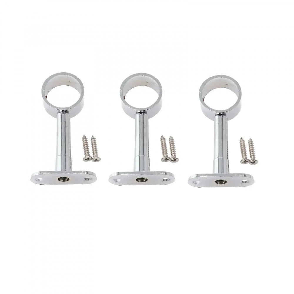 Adjustable Clothes Support Bracket For Use With Diameter 25mm Wardrobe ...