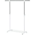 Adjustable Clothing Rack for Hanging Clothes, Heavy Duty Garment Rack ...