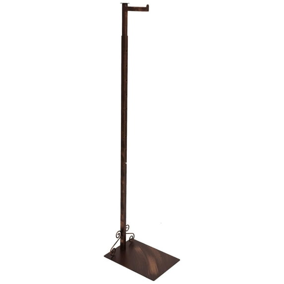 Adjustable Cobblestone Costumer Stand – Single Arm Clothes Rack ...