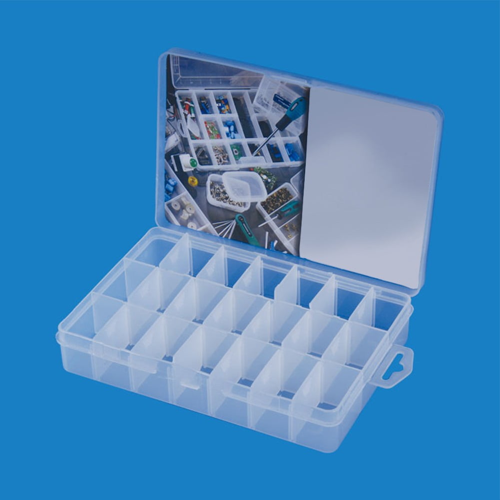 Adjustable Compartment Storage Box Plastic Container Organizer for Tool ...