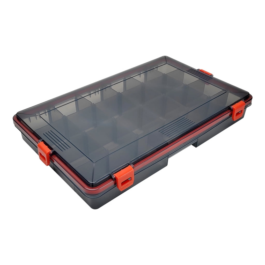 Adjustable Compartments Tackle Organizers Container Fish Lures Box ...
