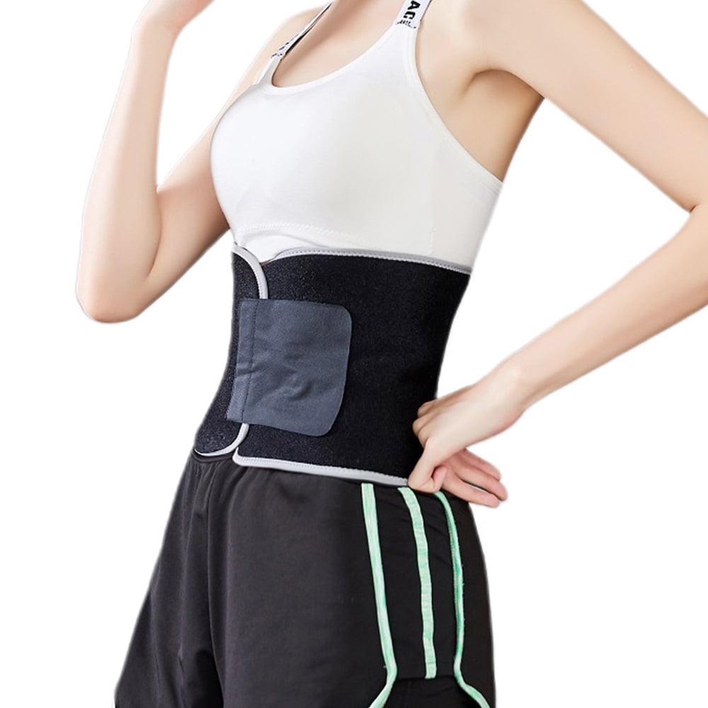 Adjustable Compression Back Brace Lumbar Support Belt - Walmart.com