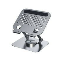 LIENS Aluminum Laptop Stand, Adjustable, Portable, 360° Rotating Base ...