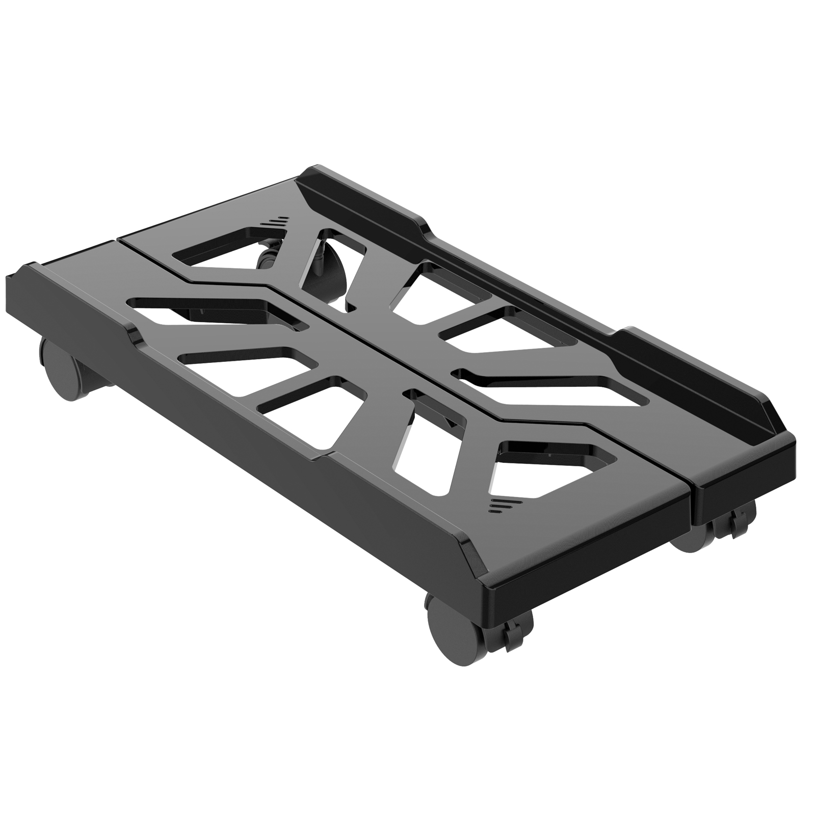 Adjustable Computer Stand with Wheels Mobile PC Case Holder for Home ...