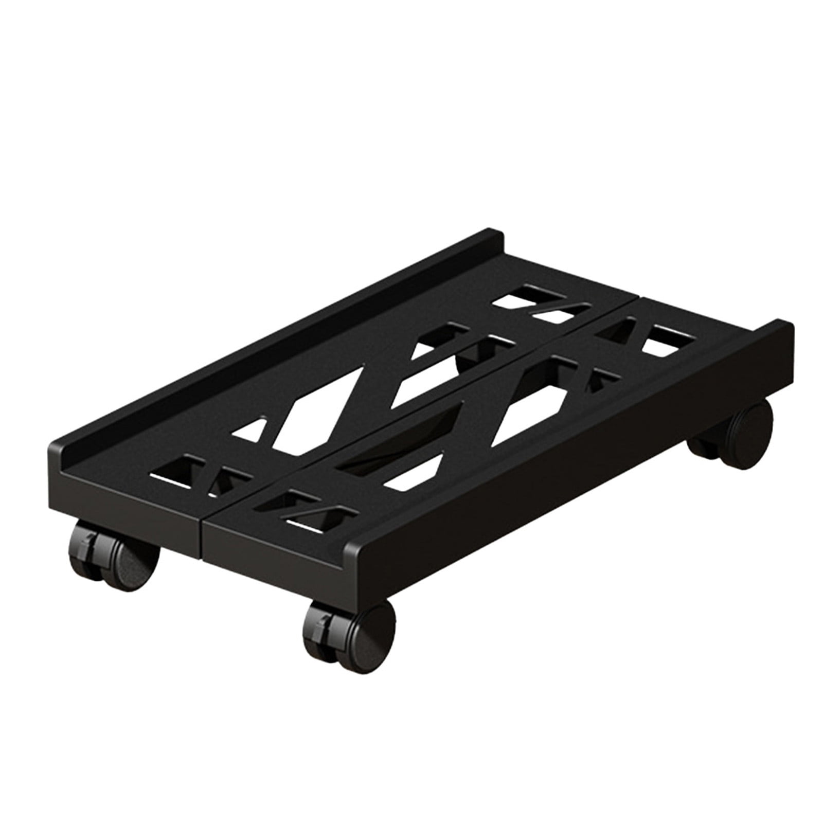 Adjustable Computer Tower Stand with 4 Locking Wheels | Mobile ...
