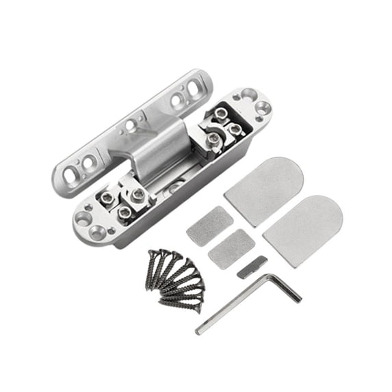 Adjustable Concealed Hinges 125 Degree Invisible Muted Door Hinge Heavy ...