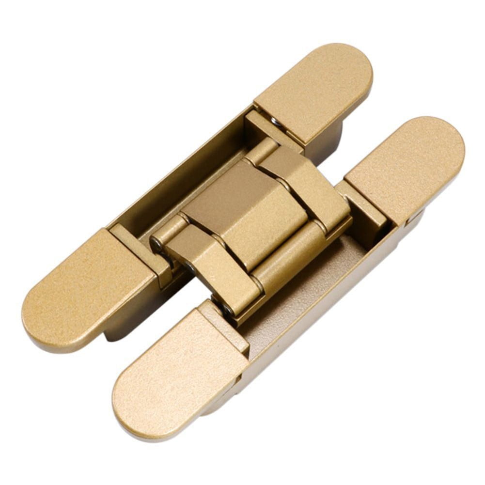 Adjustable Concealed T-Hinge Wood Heavy Door Folding Cross Invisible ...