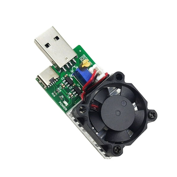 Adjustable Constant Current USB Electronic Load Module DC3.7-13V Input ...