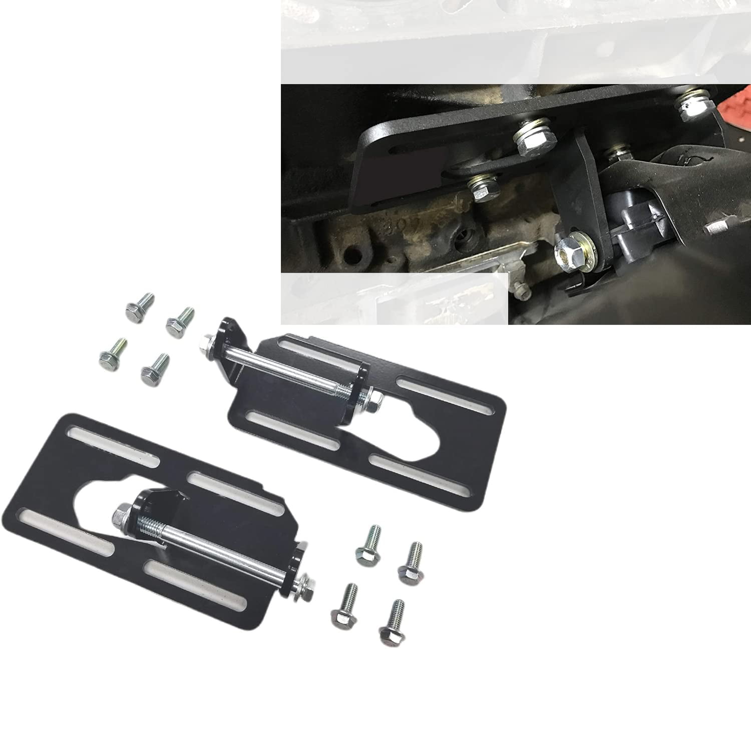 Adjustable Conversion Engine Swap Mounts for 1973-1987 GM full size ...