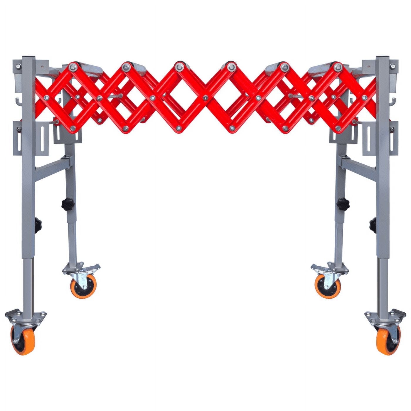 Adjustable Conveyor Roller, Flexible Conveyor with 4 Wheels, Conveyor ...