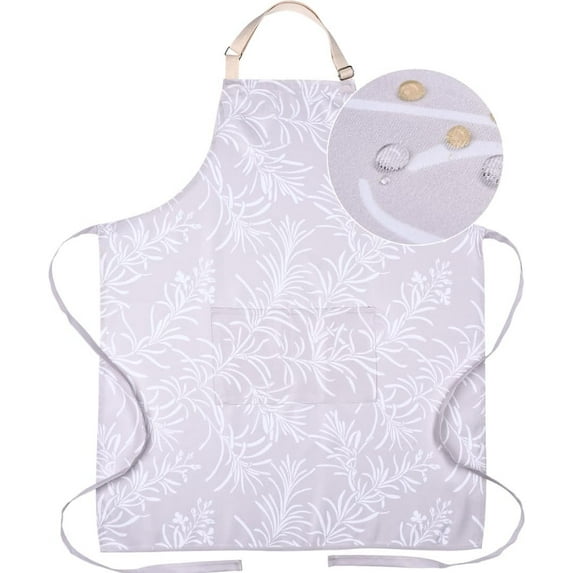 Adjustable Cooking Aprons for Women with Pockets| Poly-Cotton Kitchen ...