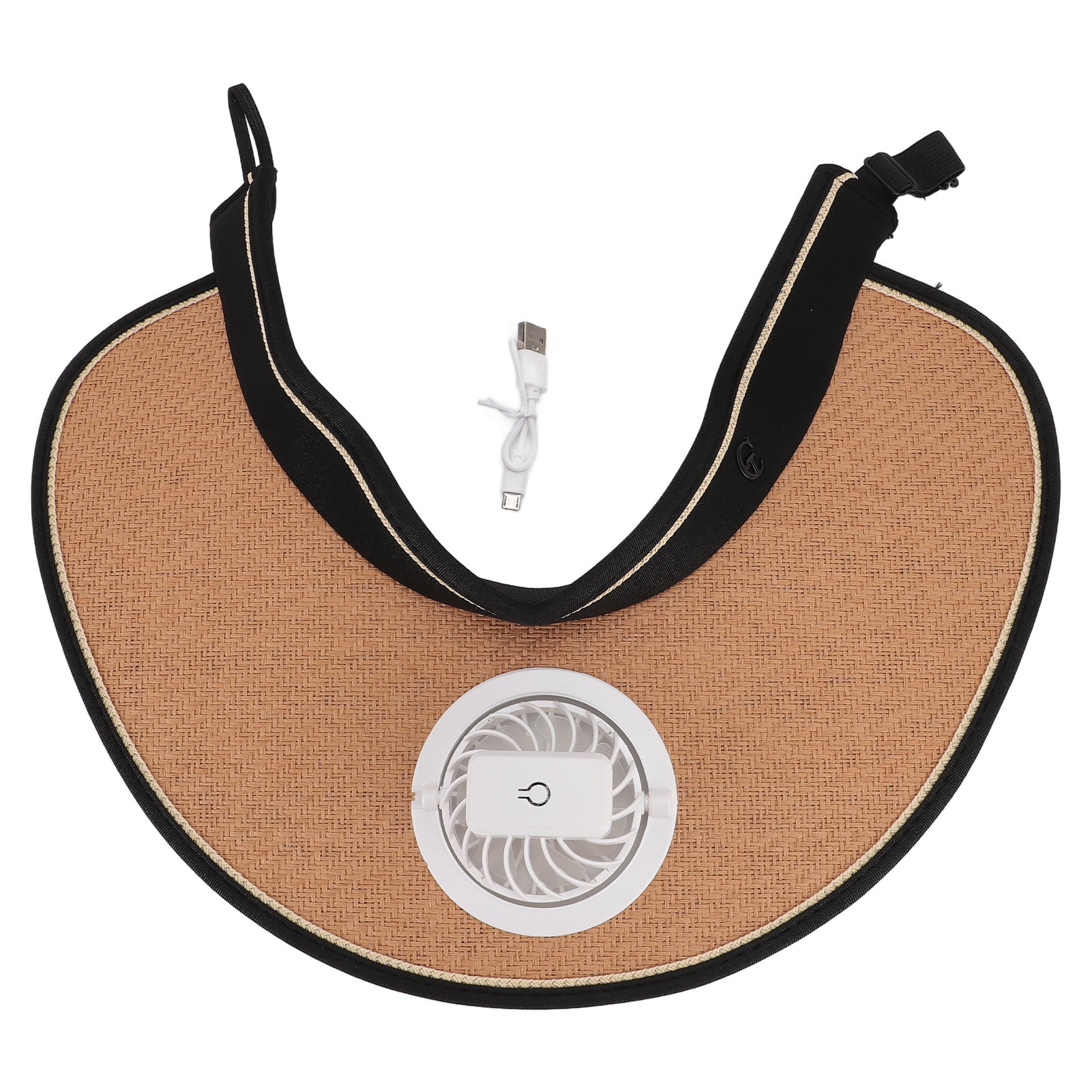 Adjustable Cooling , Rechargeable USB Fan, Extra Large Brim For Sun ...