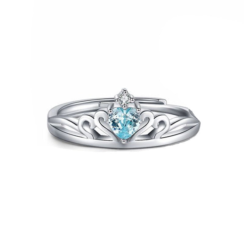 Adjustable Copper Couple Rings for Men and Women, Electroplated His and ...