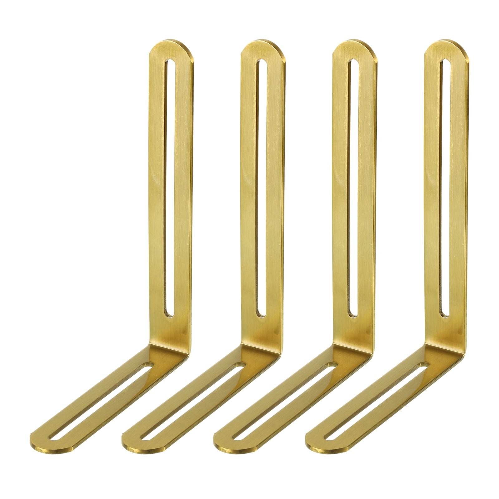 Adjustable Corner Code, 4 Pack 120x165mm - Stainless Steel 90-degree L ...