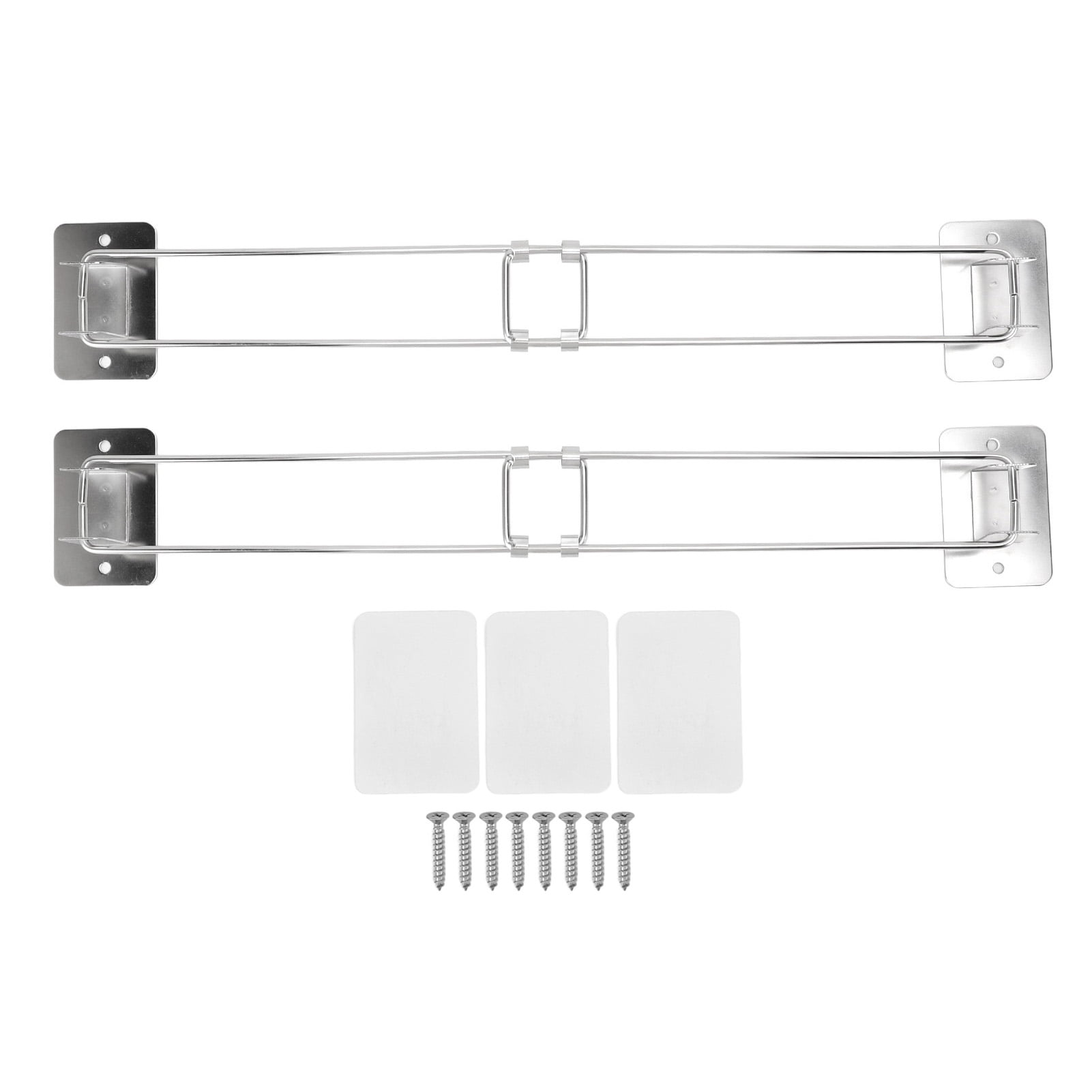 Adjustable Corner Shelves Rod, Secure Hold Multi Angle Adjustment ...