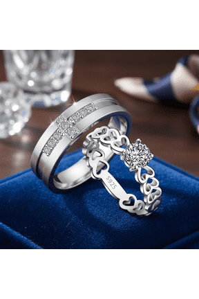 Matching Heart Rings