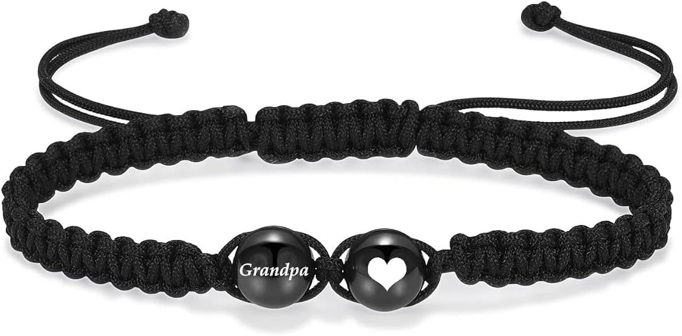 Adjustable Cremation Jewelry Heart Urn Bracelet for Ashes Women Men ...