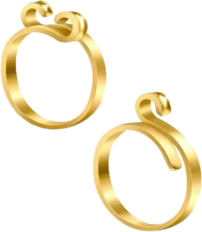 Adjustable Crochet For Finger Loop Knitting Weaving Accessories Shape ...