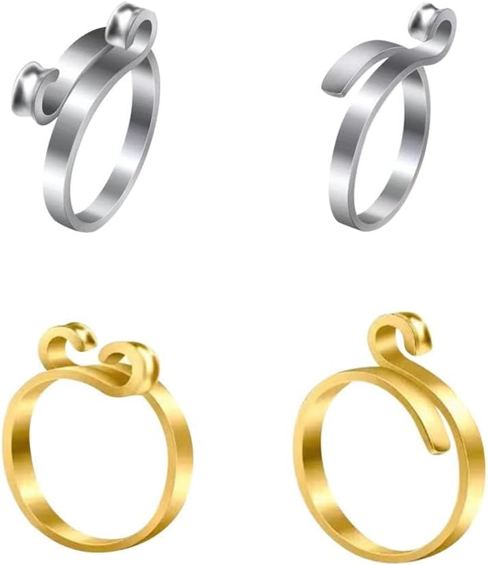 Adjustable Crochet Ring for Finger, Knitting Crochet Loops,Adjustable Knitting Crochet Rings ...