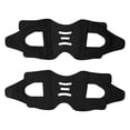 Adjustable Cross Strap Knee Support Brace Open Patella Compression Knee ...