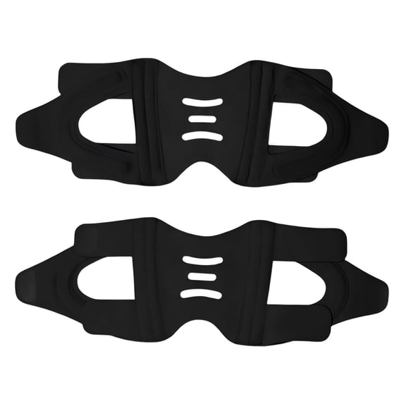 Adjustable Cross Strap Knee Support Brace Open Patella Compression Knee ...