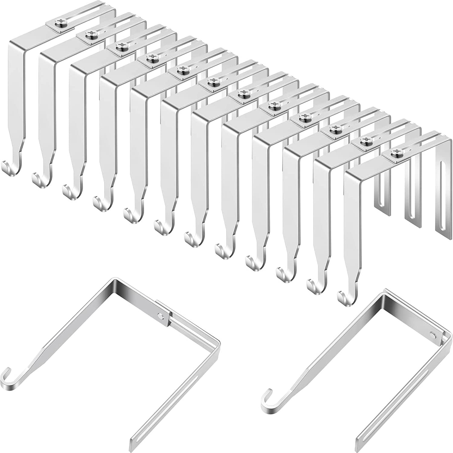 Adjustable Cubicle Hangers Universal Partition Hanger Set Metal Cubicle ...