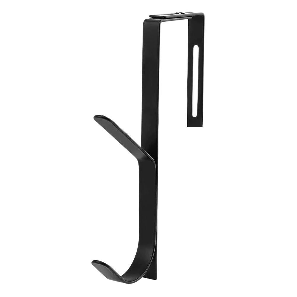 Adjustable Cubicle Wall Hooks, Metal Black Cubicle Double Hooks, Iron ...