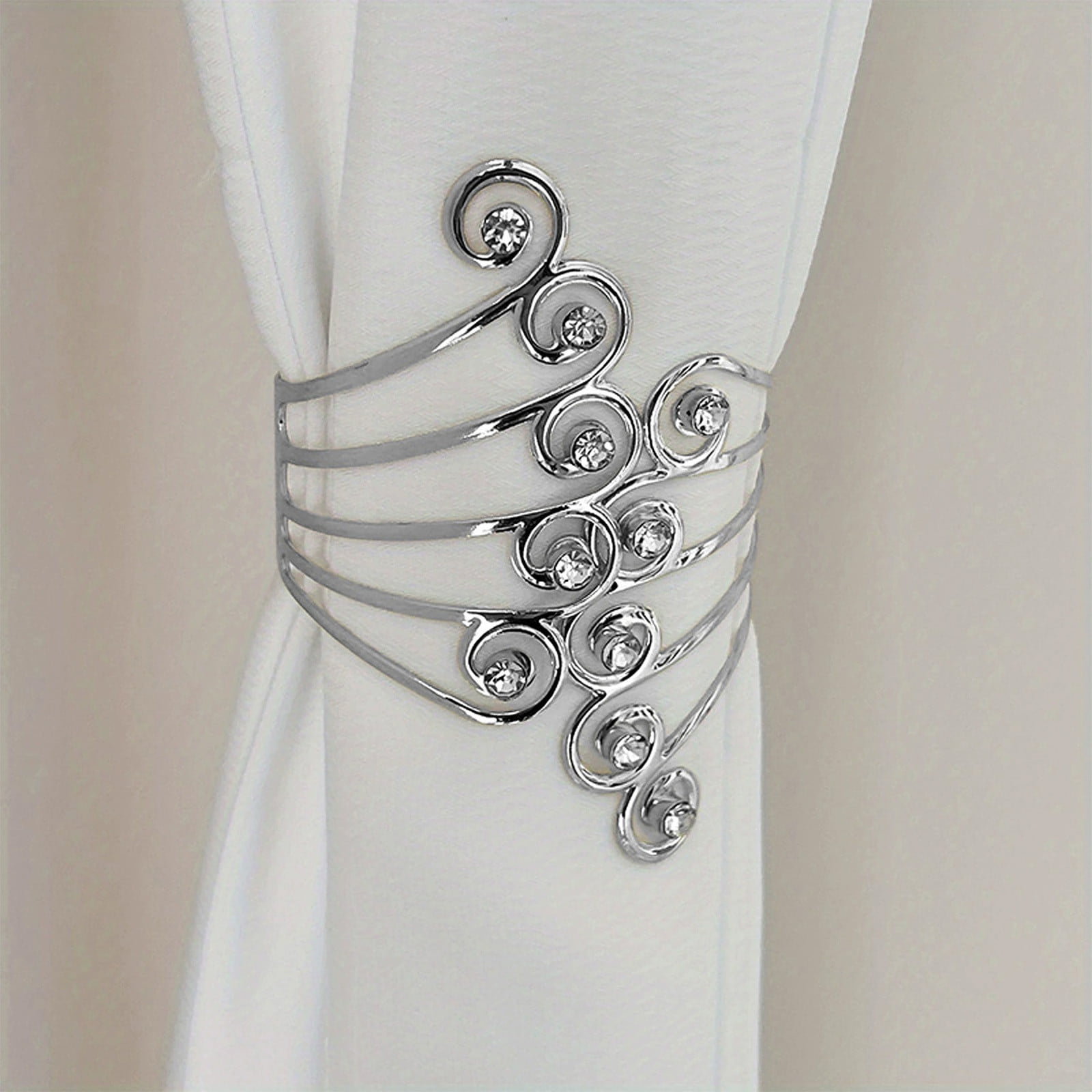 Adjustable Curtain Buckle BVEBJDX Curtain Tie Backs, Decorative ...