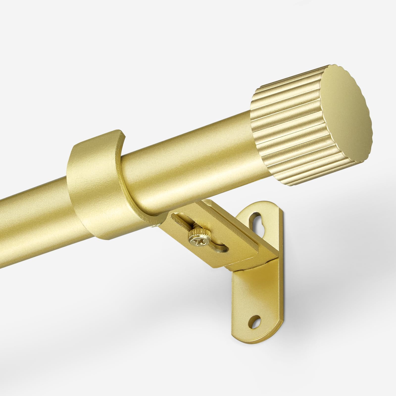 Adjustable Curtain Rods for Windows 16 to 60 Inch, 1" Diameter Drapery ...