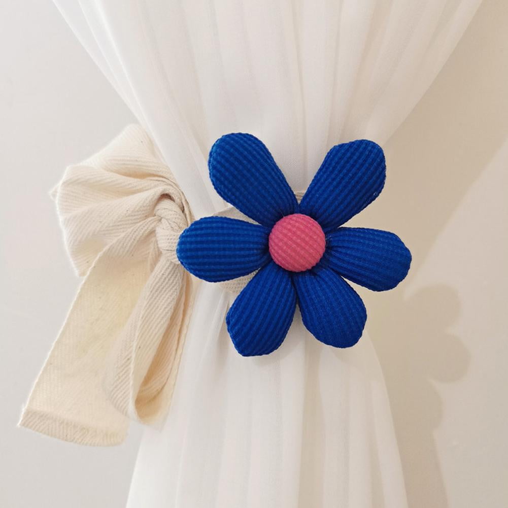Adjustable Curtain Strape Curtain Tiebacks Flower Curtain Accessory ...