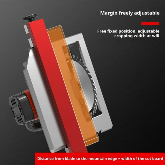 Adjustable Cutting Machine Base Circular Saw Rail Drill Plate Precision ...