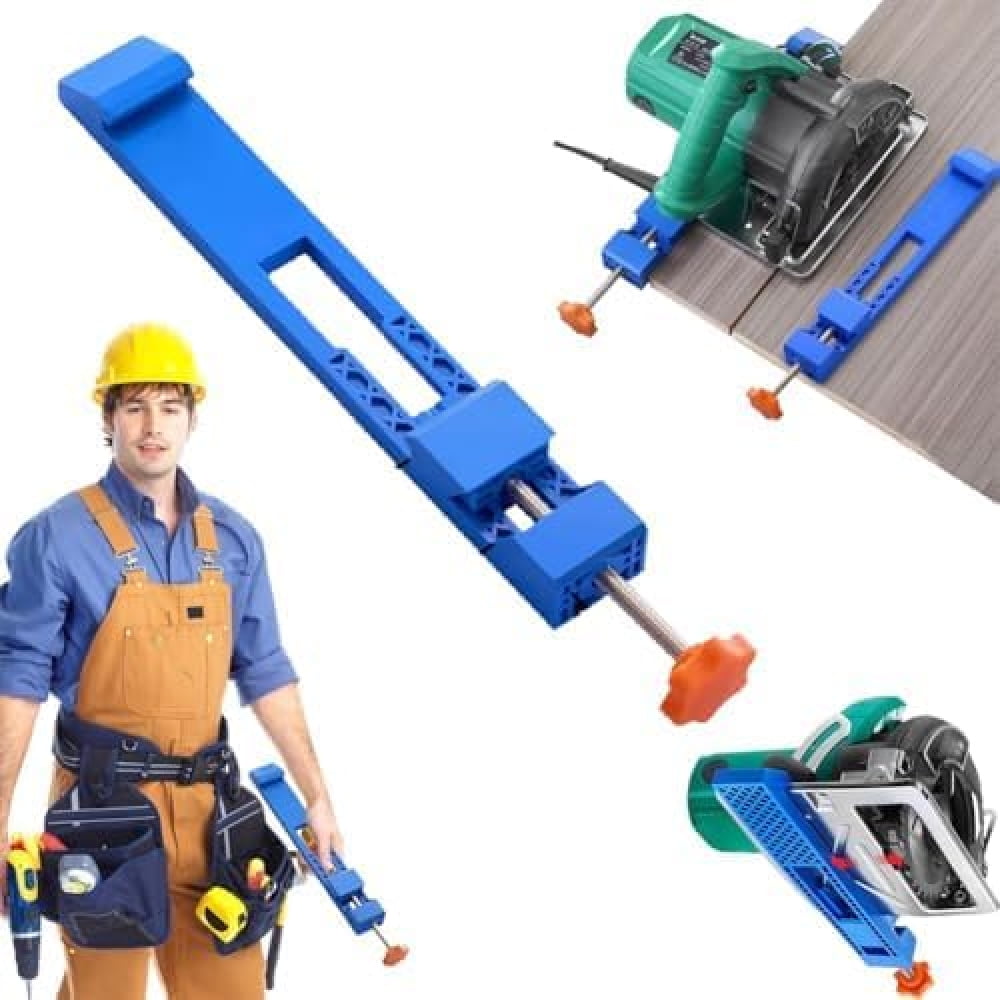 Circular Saw Guide Rail Adjustable Cutting Machine Base Guide Cut ...