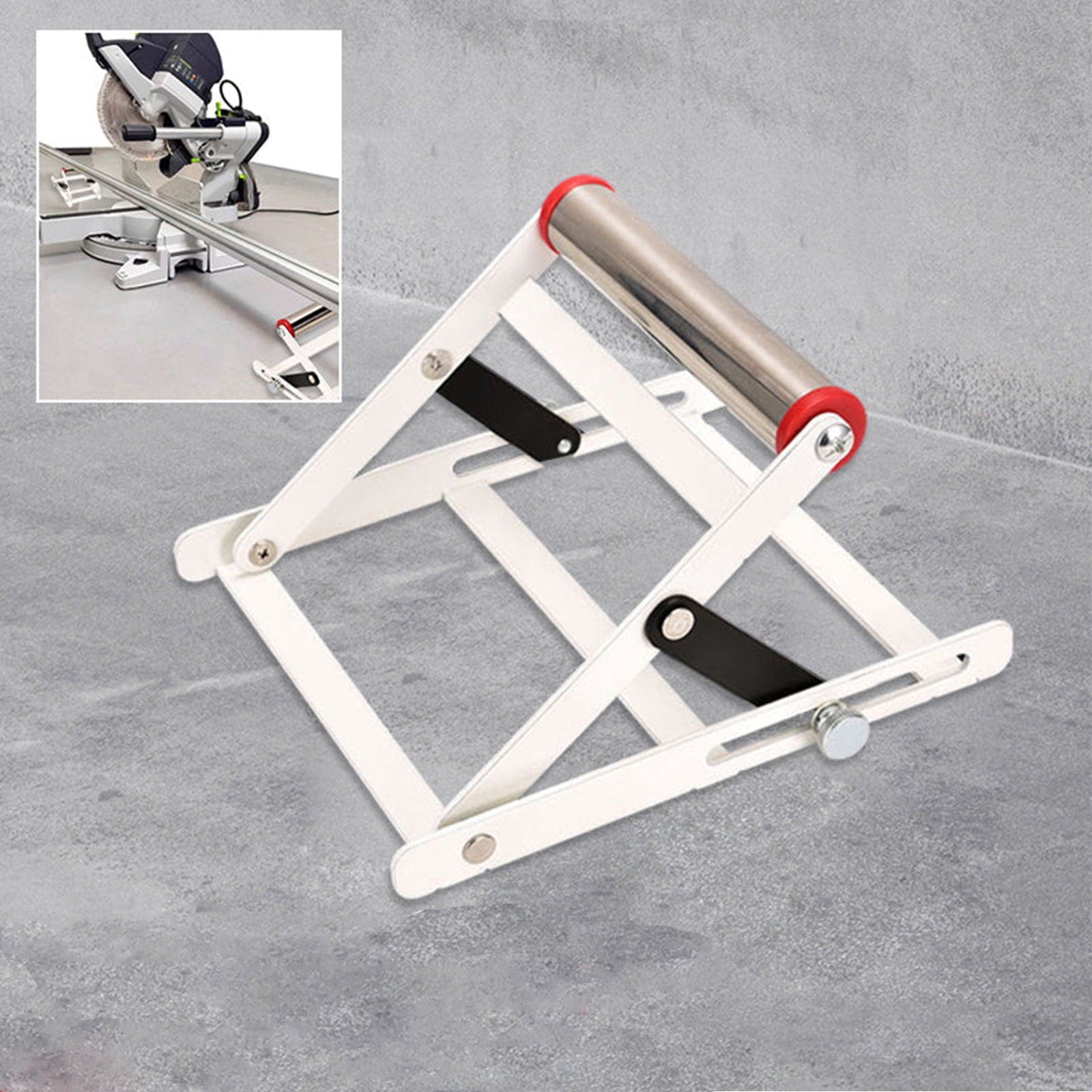 Adjustable Cutting Machine Support Frame Table Saw Stand Metal Cutting ...