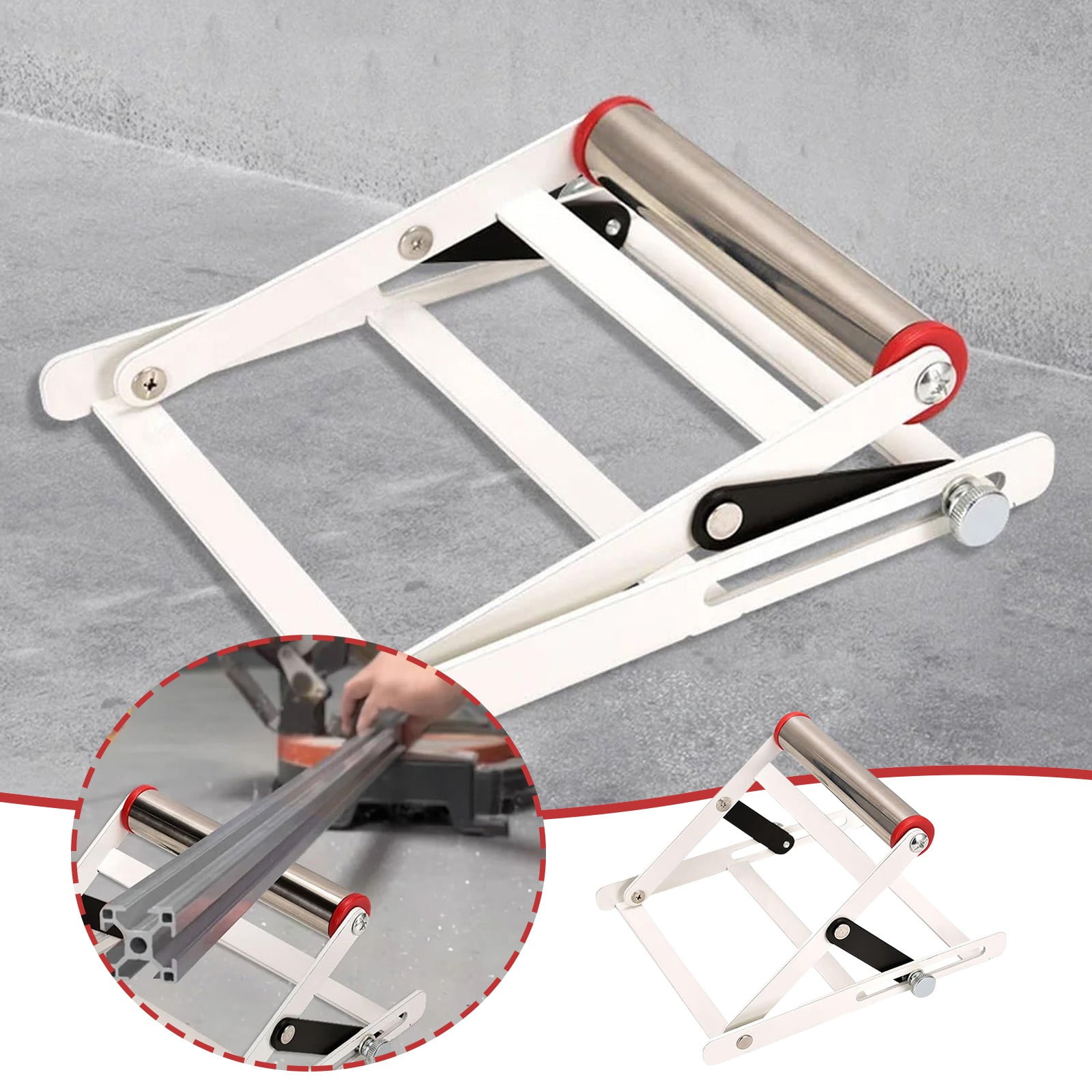 Adjustable Cutting Machine Support Stand Height Adjustable Table Saw ...