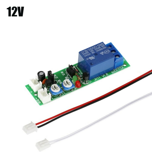 Adjustable Cycle Time Switch Module Delay On/Off Timer Delay Switch Module - Walmart.com