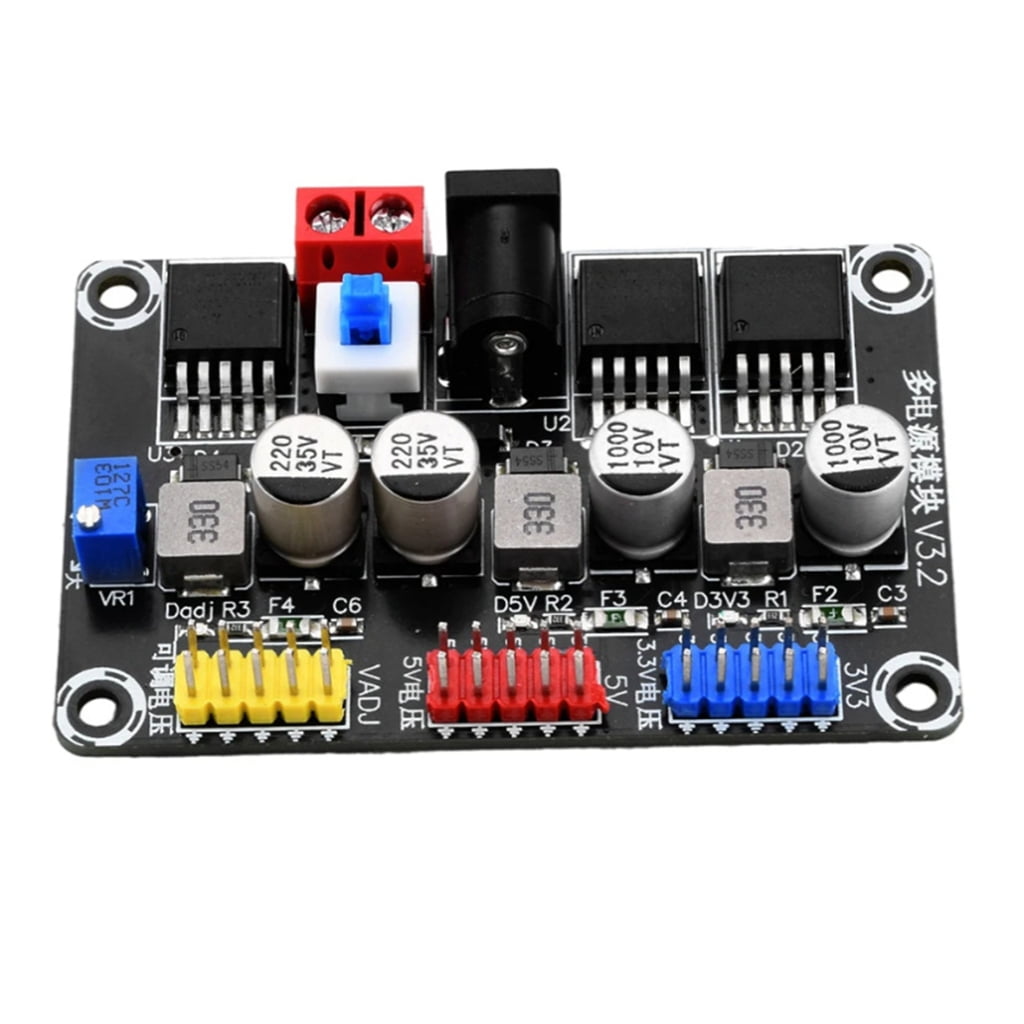 Adjustable DC-DC Step Down Converter 7-25V to 3.3V/5V Regulated Power ...