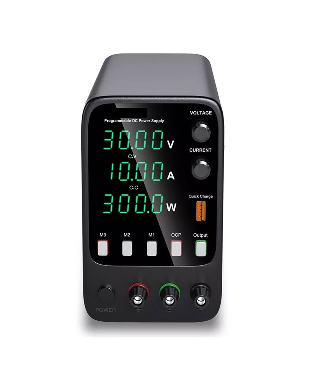 Adjustable DC Power Supply 30V 10A Laboratory Programmable Memory ...