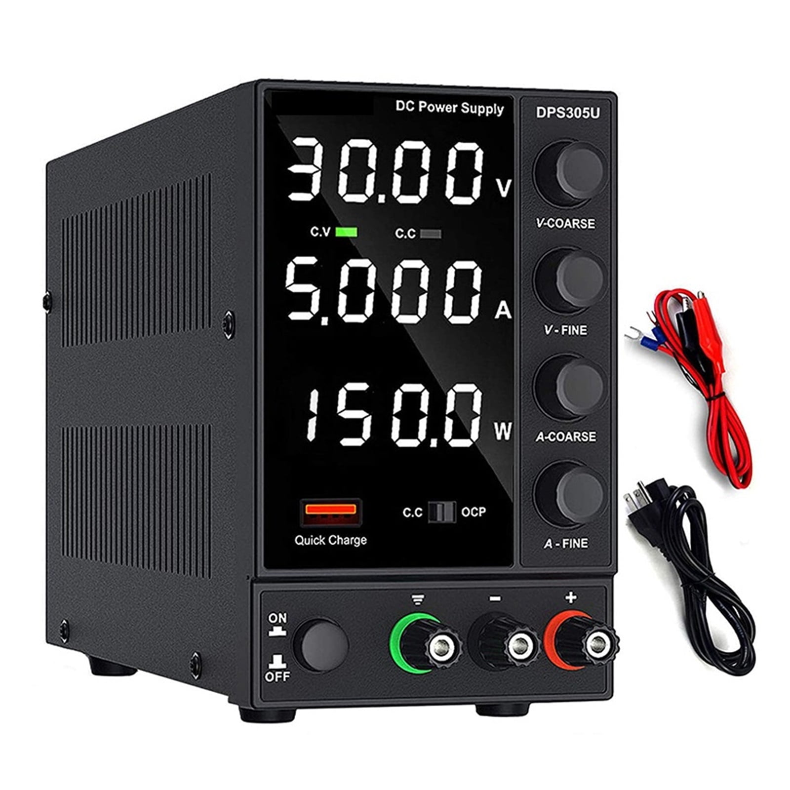 Adjustable DC Power Supply Digital Laboratory Bench Power Supply ...