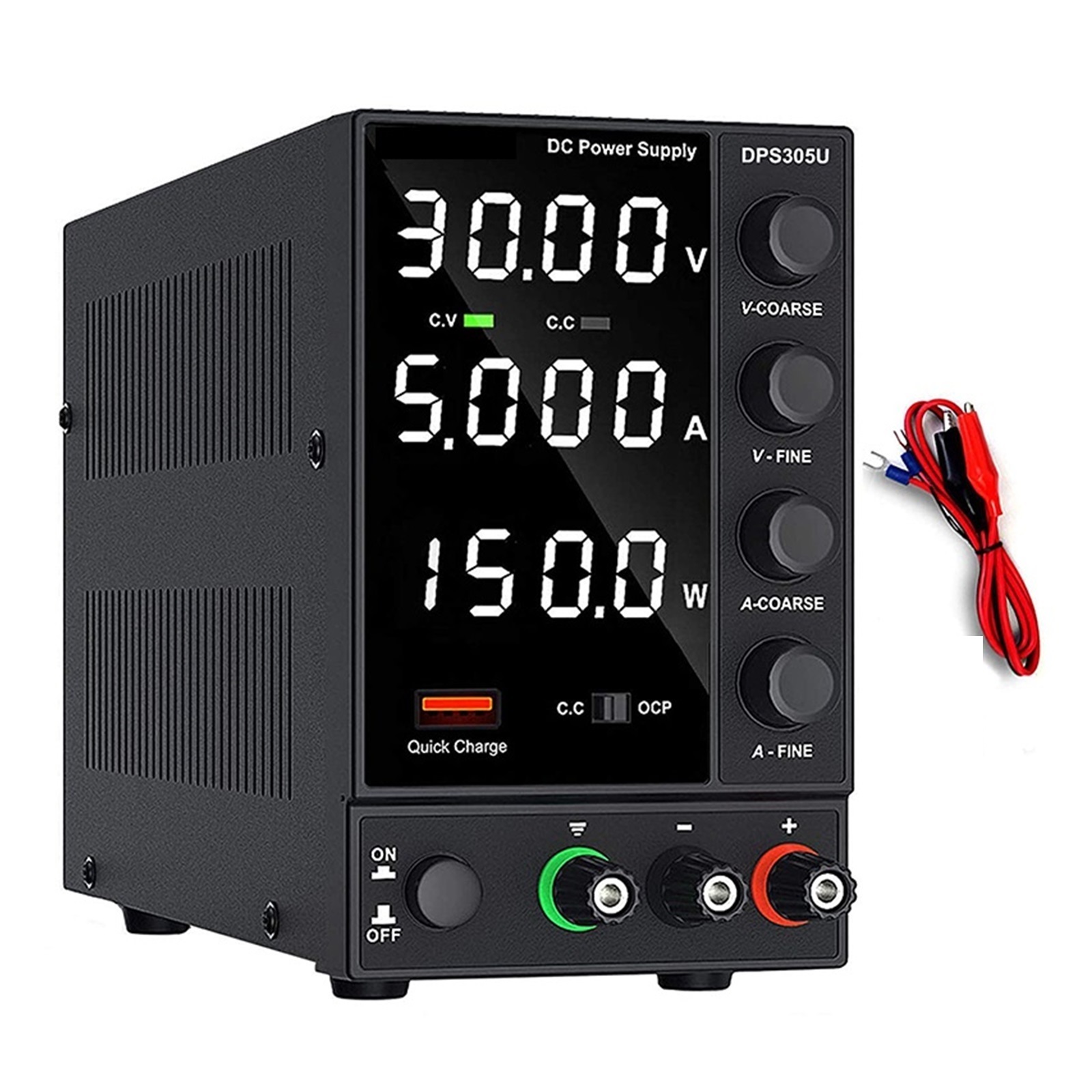 Adjustable DC Power Supply Digital Laboratory Bench Power Supply ...